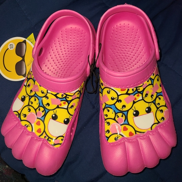 Other | Shoes | Finaldrop Nwt Emoji Clogs Atysz23 | Poshmark
